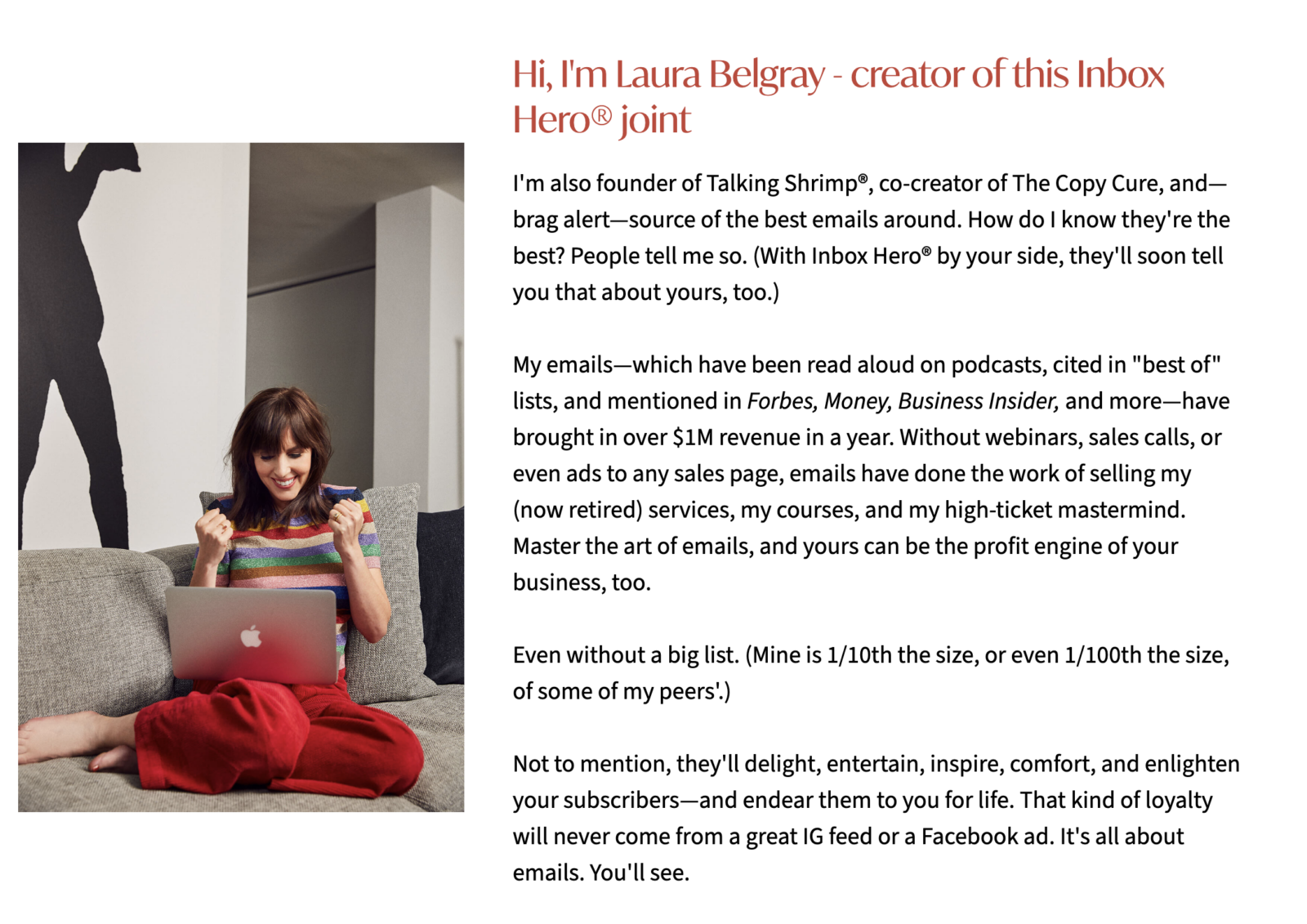 5 Sections to Include on Your Sales Page (+ Examples!)